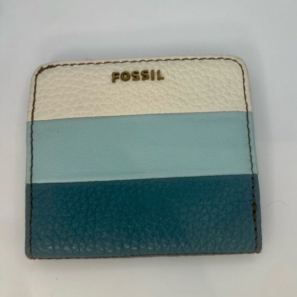 Fossil | Bags | Fossil Madison Bifold Leather Wallet Coin Purse | Poshmark